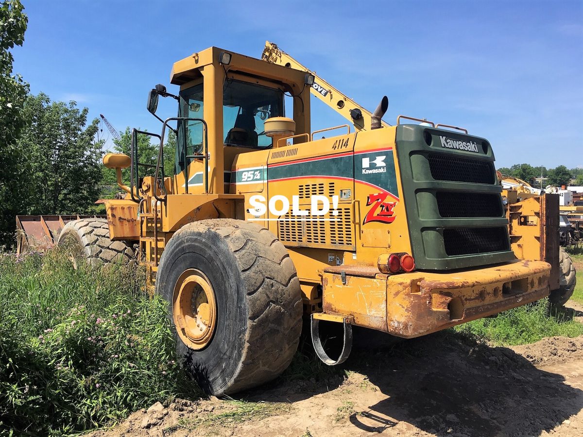2001 Kawasaki Wheel Loader For Sale! - United Exchange USA