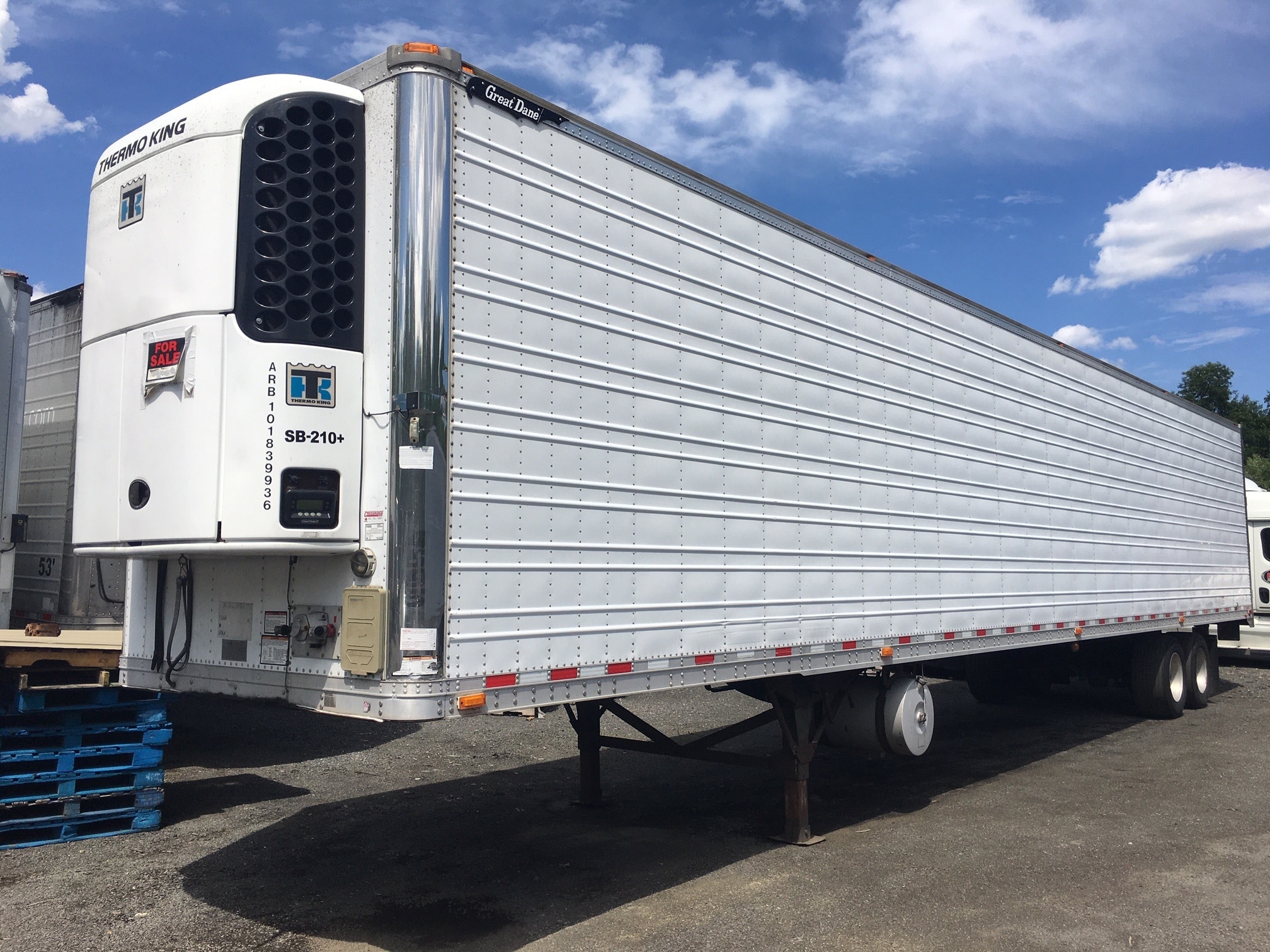 Used 53 refrigerated trailer for sale United Exchange USA Used 53 refrigerated trailer for sale United Exchange USA
